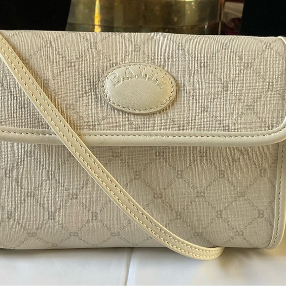 Bally | Bags | Vintage Bally Logo Monogram Leather Mini Crossbody Bag ...